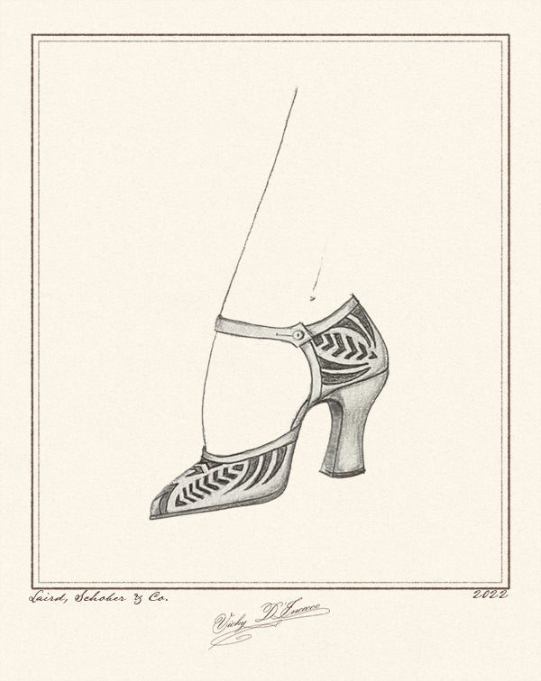 Flapper #2 | Graphite Sketch – VICKY D'INCECCO