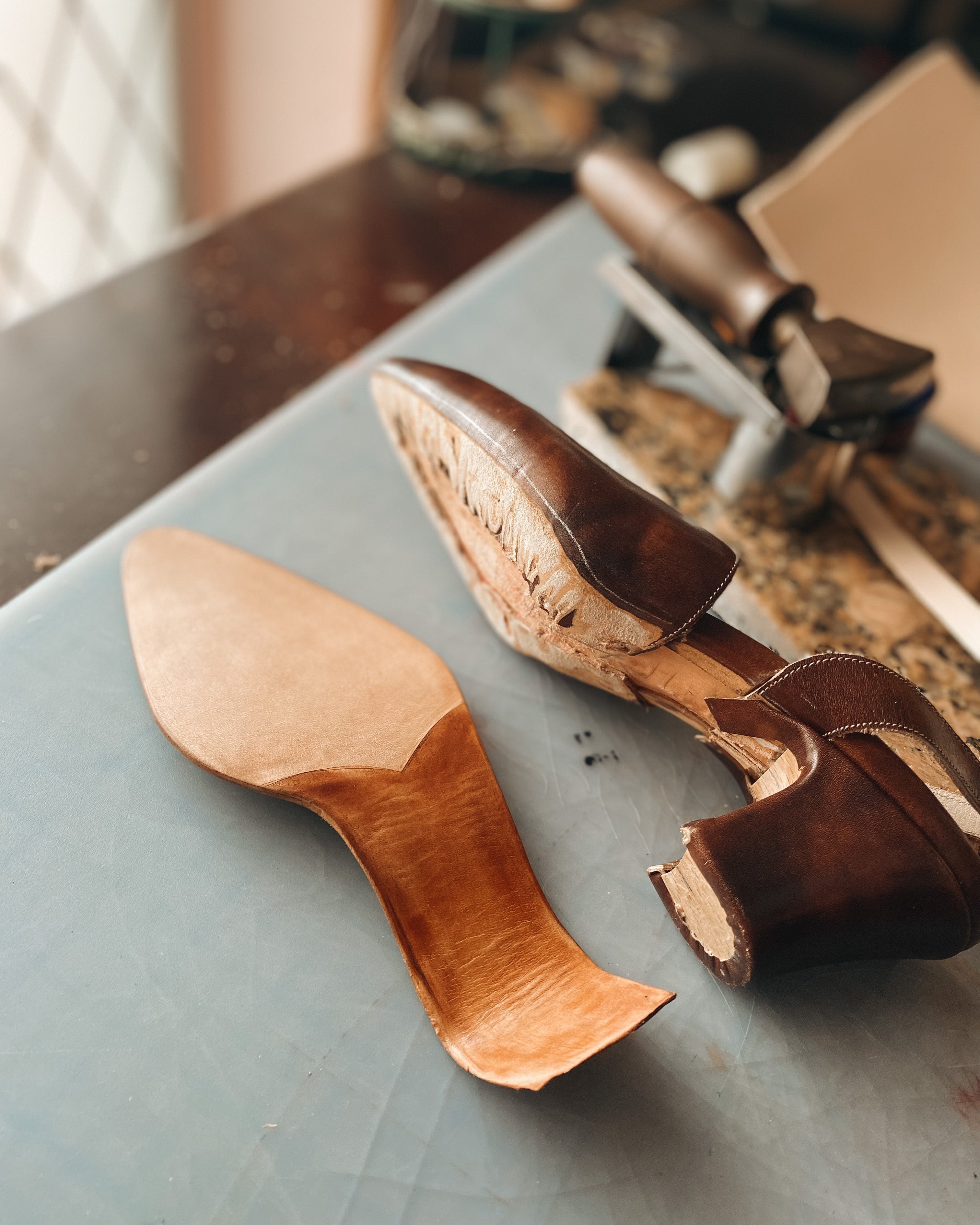 Making: Outsoles for High-Heeled Shoes – Vicky D'Incecco